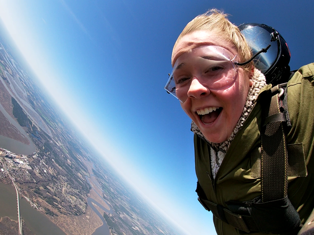Skydiving Smiles in Virginia - No Limits Skydiving